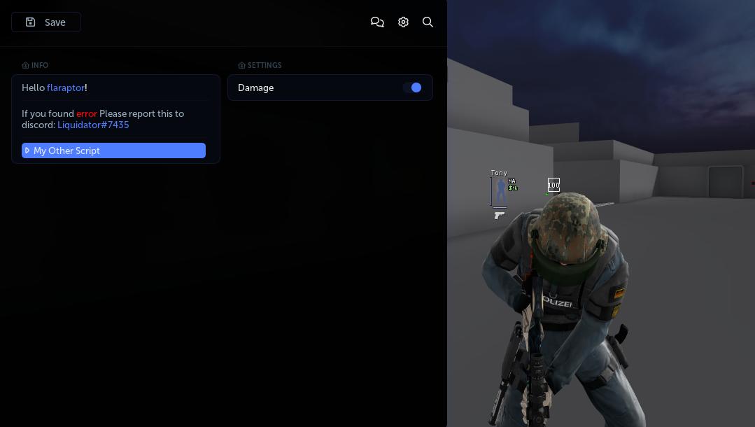 NeverLose.cc - Marketplace - Script "[OPEN SOURCE] Damage indicator"