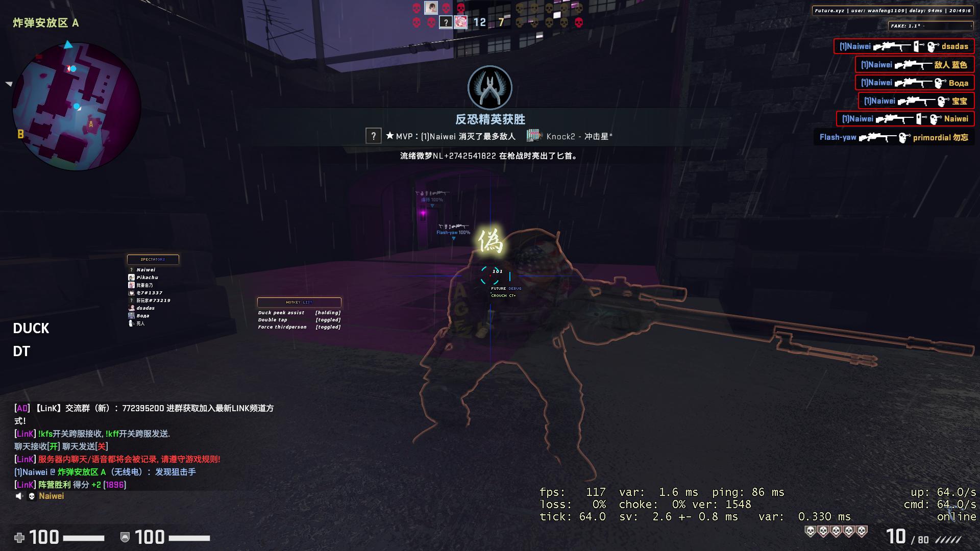 NeverLose.cc - Marketplace - Config "Charlie Future.xyz Best HVH Config"