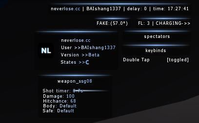 NeverLose.cc - Marketplace - Script "💜Solus UI"