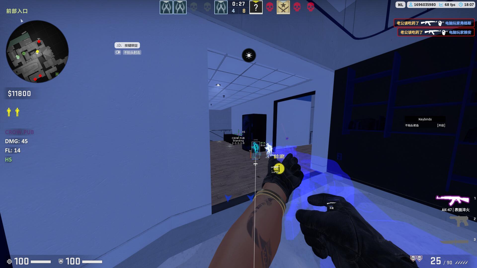 NeverLose.cc - Marketplace - Config "失意静态参HVH 1x1"