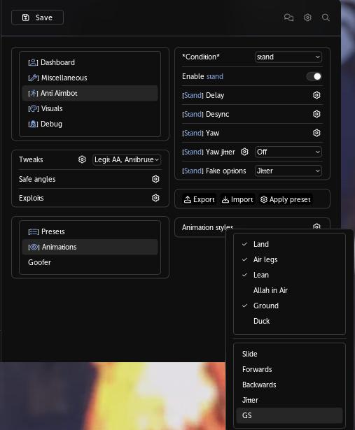 NeverLose.cc - Marketplace - Script "Prism - Release [v1.4]"
