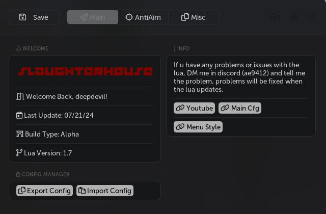 NeverLose.cc - Marketplace - Script "🩸🔪SlaughterHouse🔪🩸 - Slaughter ...