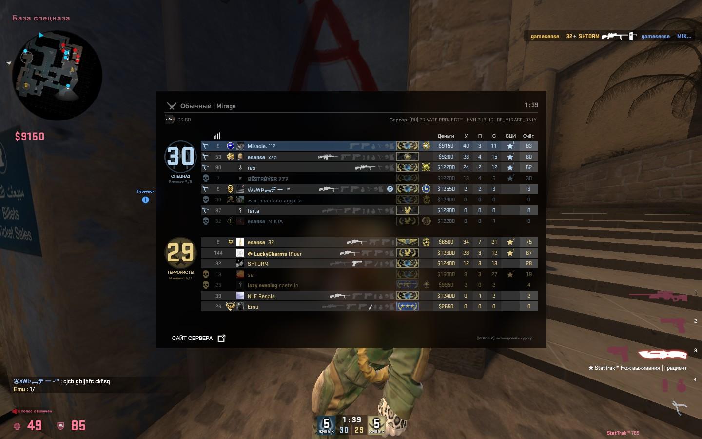 NeverLose.cc - Marketplace - Config "exlusive settings: skeet visuals ...