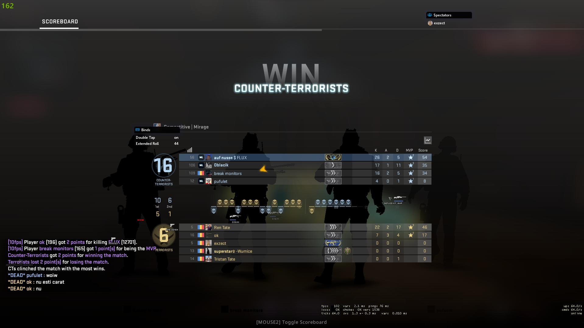 NeverLose.cc - Marketplace - Config "💠FLUX'S HVH CFG💠 (stable)"