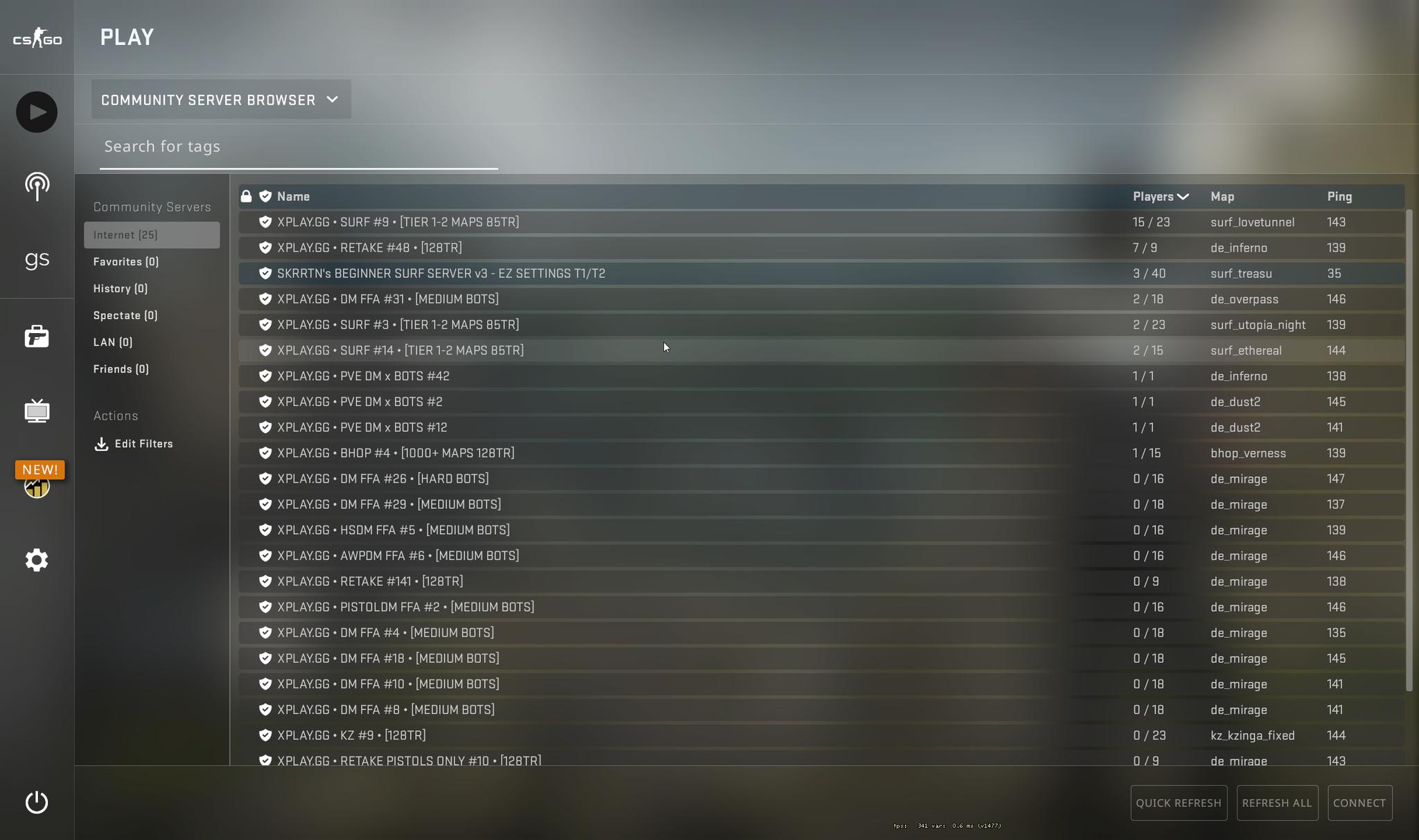 NeverLose.cc - Marketplace - Script "server browser"