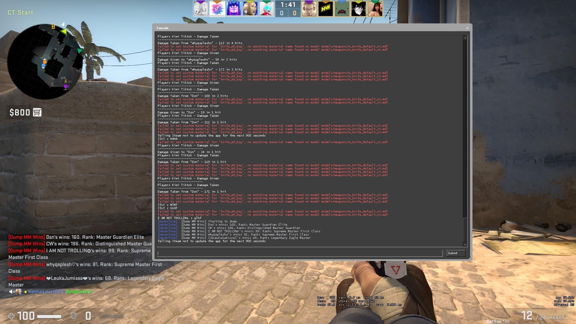 NeverLose.cc - Marketplace - Script "Dump MM Wins + ESP Flag + Chat"