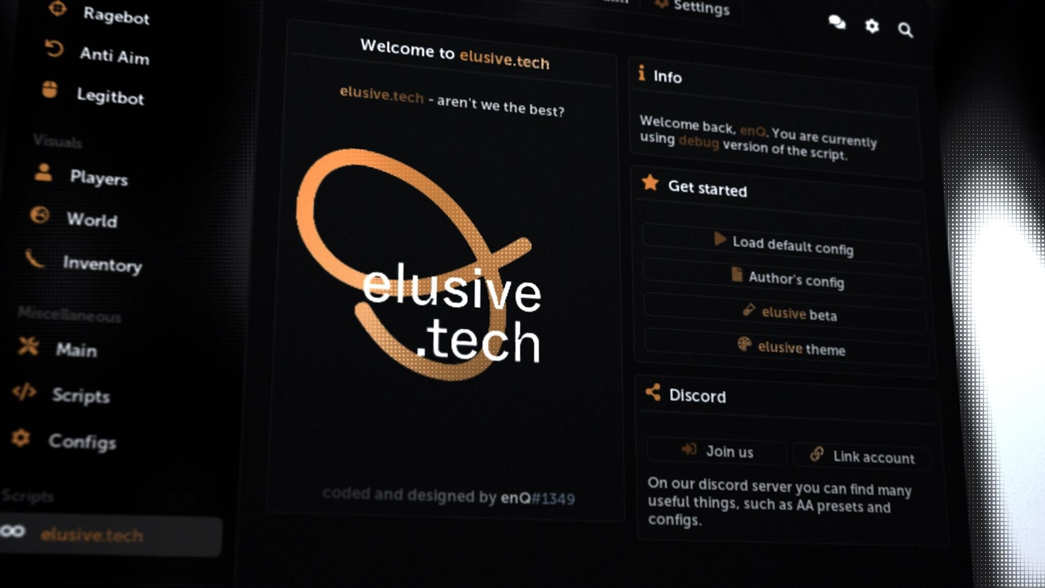 NeverLose.cc - Marketplace - Script "Elusive - def."