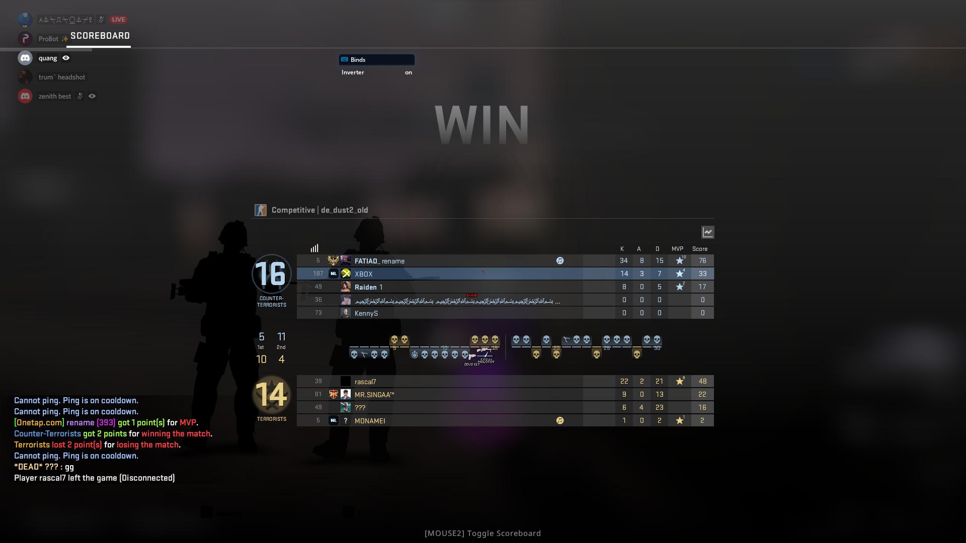 NeverLose.cc - Marketplace - Config "Visual Orange Better HVH CFG ...