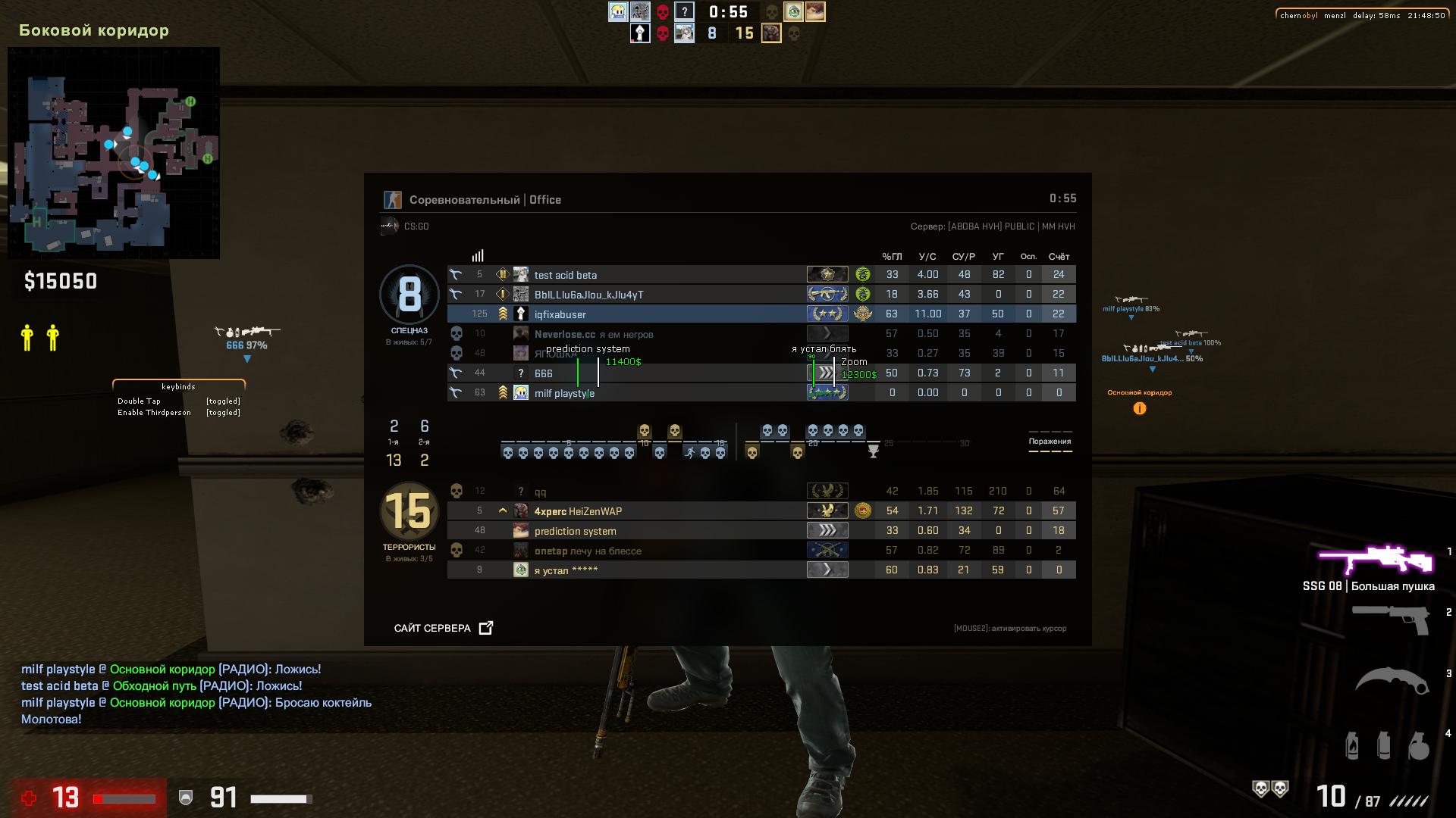 NeverLose.cc - Marketplace - Config "stable cfg by menzl"