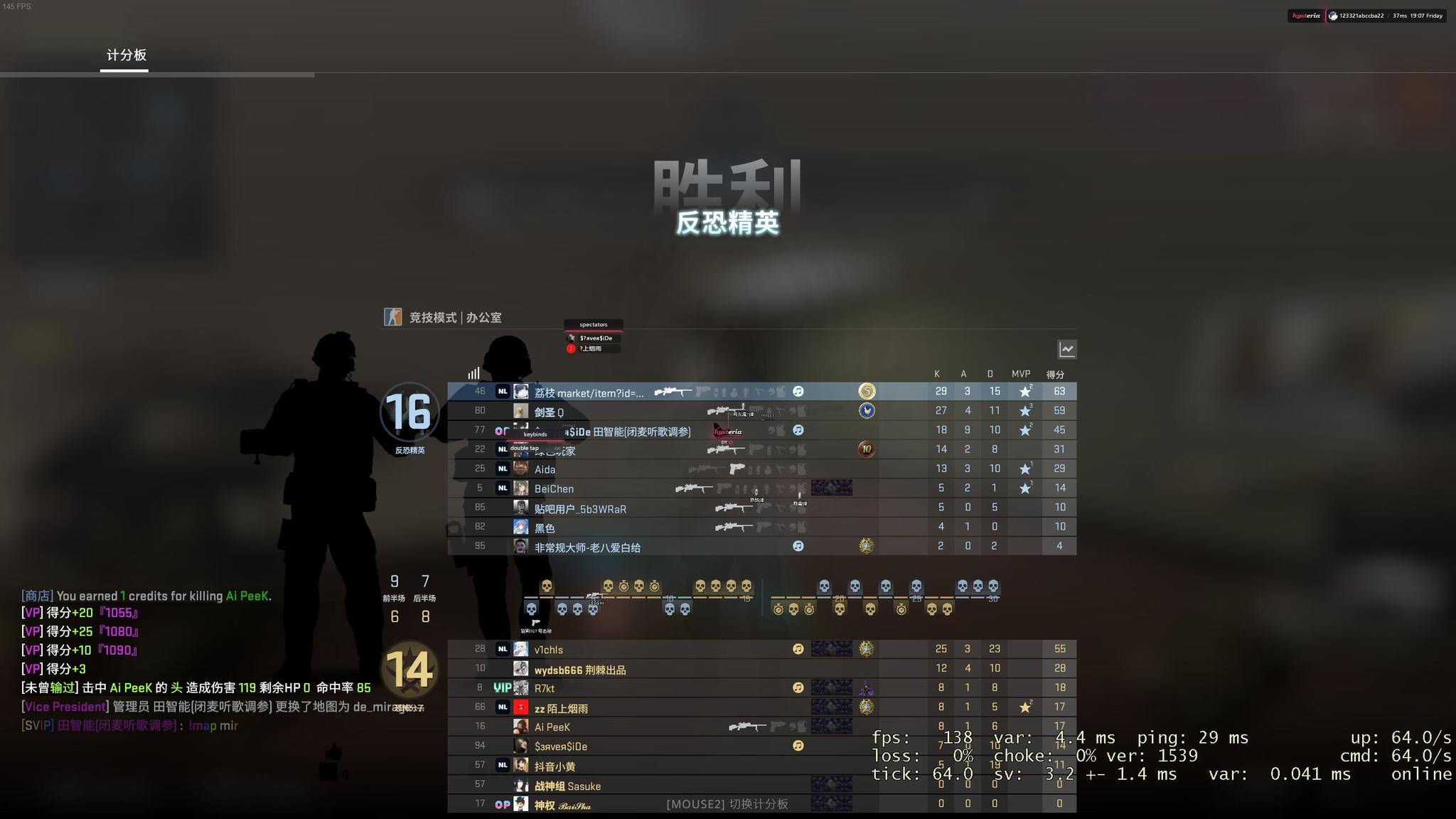 NeverLose.cc - Marketplace - Config "LiZhi#1337 paid hysteria cfg [50% off]"